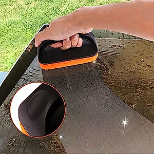 KTUOPEE Griddle Cleaning Kit for Blackstone 18 Pieces Flat Top Grill Accessories Cleaner Tool Set with Scraper, Heat-Resistant Silicone Spatula Mat with Hanger, Cleaning Brick, Scouring Pads