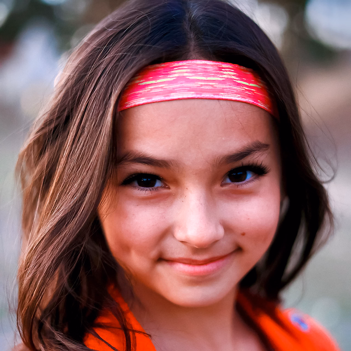 FROG SAC 6 Tie Dye Headbands for Girls, Adjustable No Slip Hair Bands for Kids, Stretch Elastic Sport Headband Hair Accessories for Teens, Cute Athletic Head Band Pack for Women