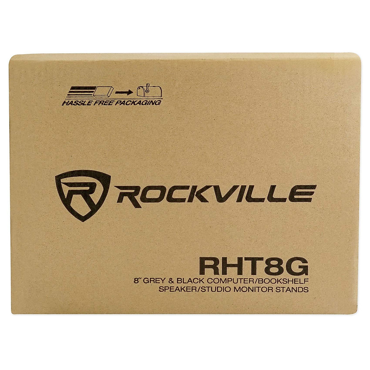 Rockville Pair Computer/Bookshelf Desktop Speaker/Studio Monitor Stands (RHT8G)