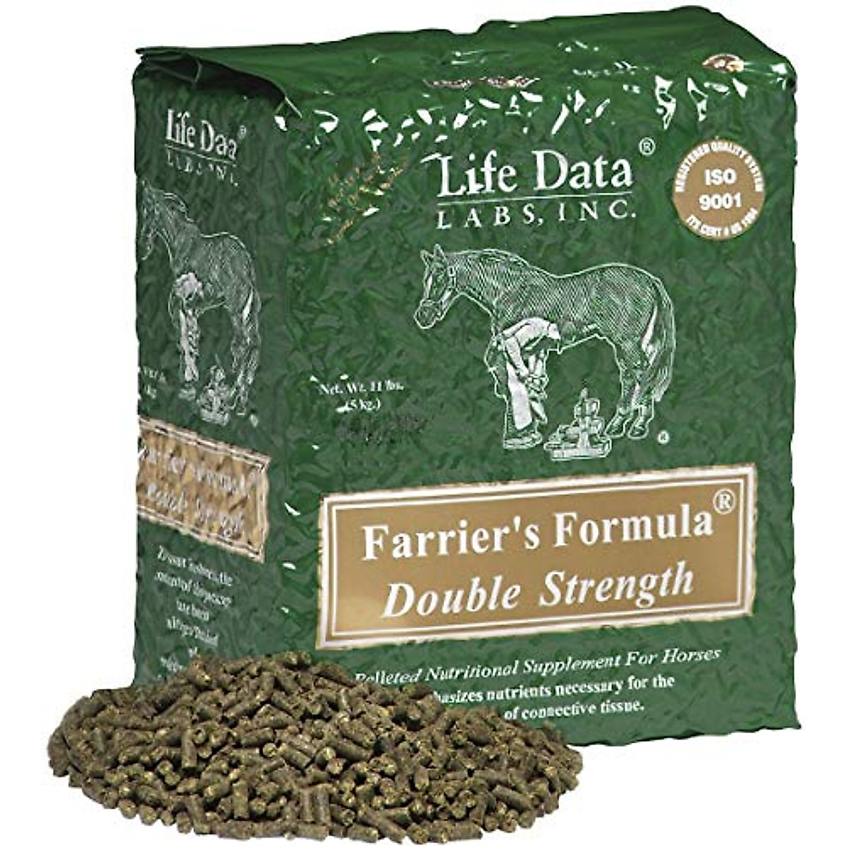 LIFE DATA LABS Farrier S Formula 2X Strength Bag, 11 lb.