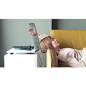 Pro-Ject T1 Phono SB Turntable with Built-in Preamp and Electronic Speed Change (Satin White)