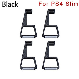 for PS4 Accessories Bracket Stand for Playstation 4 for Slim Pro Feet Stand Console Horizontal Holder Game Machine Cooling Legs (PS4 Slim)