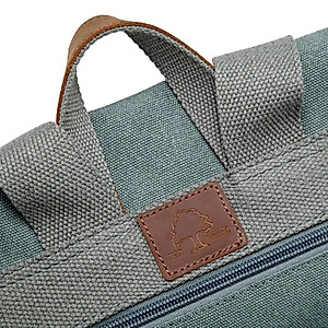 Atona Canvas Backpack (Teal)