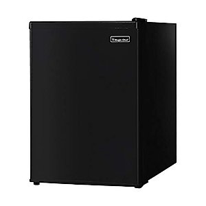 Magic Chef MCBR240B1 Refrigerator, 2.4 cu. ft, Black