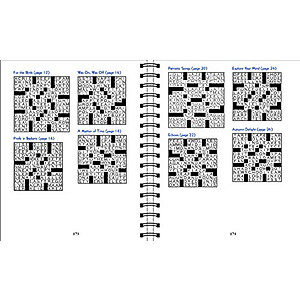 Brain Games - Crossword Puzzles - Large Print (Blue)