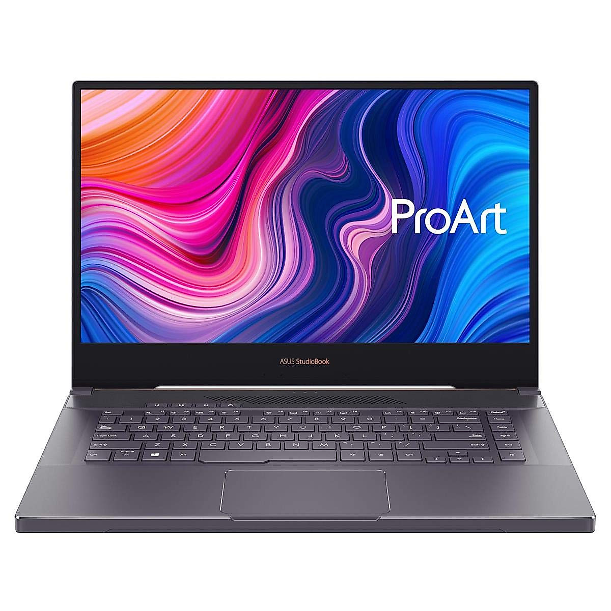 ASUS ProArt StudioBook 15 Mobile Workstation Laptop, 15.6” UHD NanoEdge Bezel, Intel Core i7-9750H, 32GB DDR4, 512G+512GB RAID-0 SSD, NVIDIA GeForce RTX 2060, Windows 10 Pro, H500GV-XS76, Star Grey