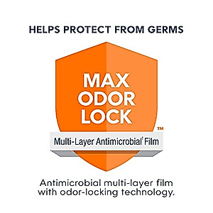 Diaper Genie Bags Refills 270 Count (Pack of 8) with Max Odor Lock | Holds Up to 2160 Newborn Diapers