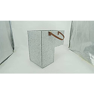 Stair Organizer Basket, Light Grey