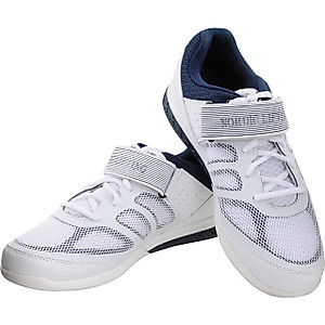 Nordic Lifting Weightlifting Shoes Compatible for Crossfit & Gym - Men's Sneakers - VENJA (White, 8 US)