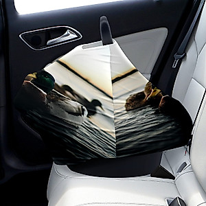 Baby Car Seat Covers Duck Animal Multi- use Breastfeeding Scarf, CarSeat Canopies for Newborn