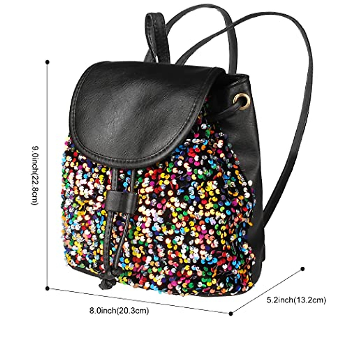 yisi girls mini toddler Flip sequin cute little backpacks teens chool glitter bookbags purses for women kids small gifts