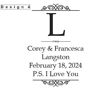 Personalized Floating Candle Unity Set, Perfect for Wedding, Anniversary, or Other Special Keepsake Event. Customize Design, Names, Date, and Saying. Design 3 Pictured