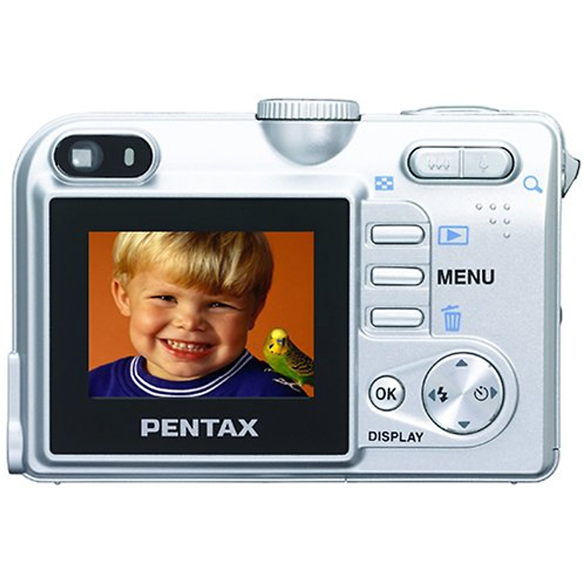Pentax Optio 50 5MP Digital Camera with 3x Optical Zoom
