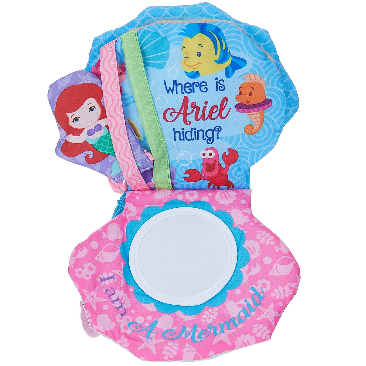 Disney Baby Princess Ariel Soft Book for Babies Multicolor