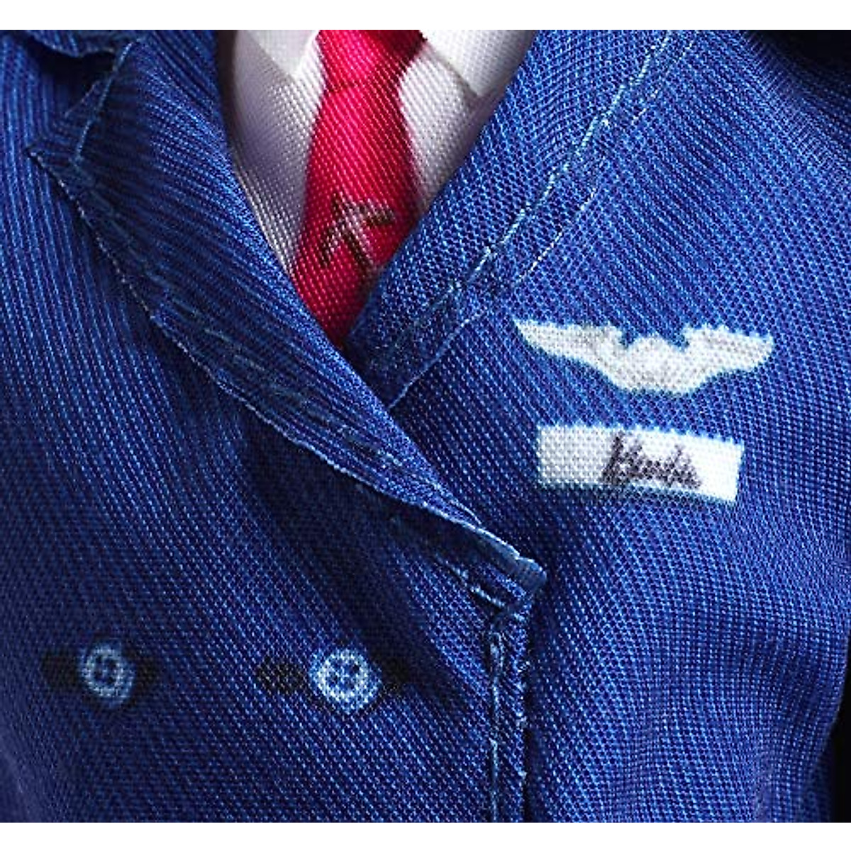 Barbie Pilot Doll Wearing Uniform and Hat, Brunette Petite Doll for 3 to 7 Year Olds