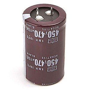 Electric Welder Components 450V 470uF Aluminum Electrolytic Capacitor 30x50mm