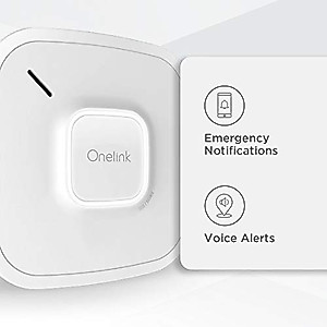 Onelink by FIRST ALERT Smoke Detector and Carbon Monoxide Detector | Hardwired | First Alert