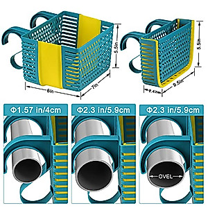 Poolside Storage Basket,Above Ground Pool Storage Basket,Pool Storage Bin for Framed Swimming Pools,Pool Toy Basket,Poolside Storage Containers Basket to Organize Clothes