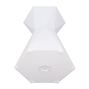 AKaSping LED Bar Table 19" Cocktail Tables with Remote Control 16 RGB Changing-Color Pub Table Hexagon Bistro Coffee Table Outdoor Light Up Bar Table Light Up Furniture