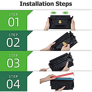 Aztech Compatible Toner Cartridge Replacement for HP 58X CF258X 58A CF258A for HP Pro M404n M404dn M404dw MFP M428fdw M428dw M428fdn High Yield Printer Toner (Black 2-Pack)