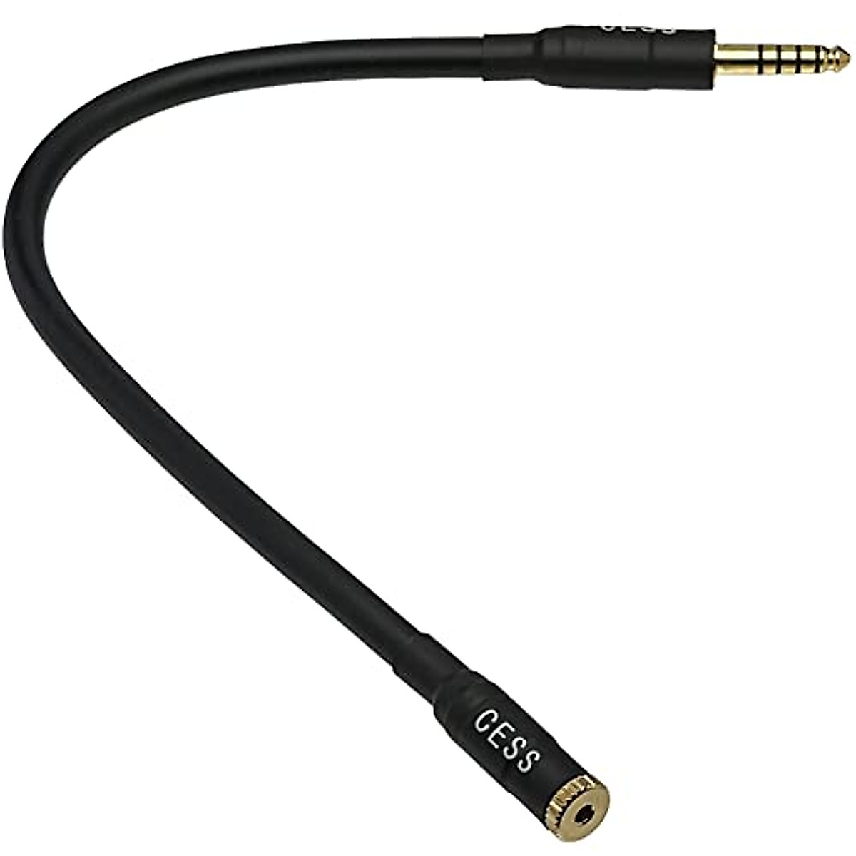 CESS-230 Male 4.4mm Balanced to Female 2.5mm Balanced Headphone Earphone Dongle Adapter Cable
