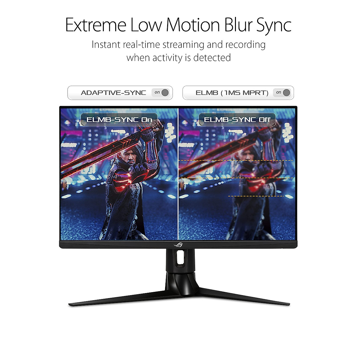 ASUS ROG Strix 27 inches 2K HDR Gaming Monitor (XG27AQM) - WQHD (2560 x 1440), Fast IPS, 270Hz (Renewed)