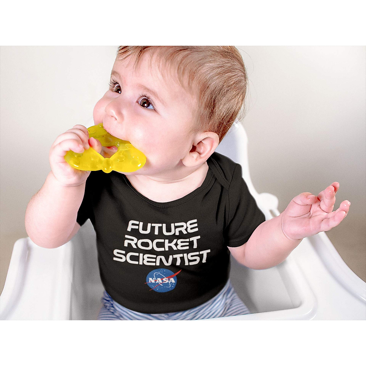 Popfunk NASA to The Future Baby Onesie Bodysuit, 6 Months