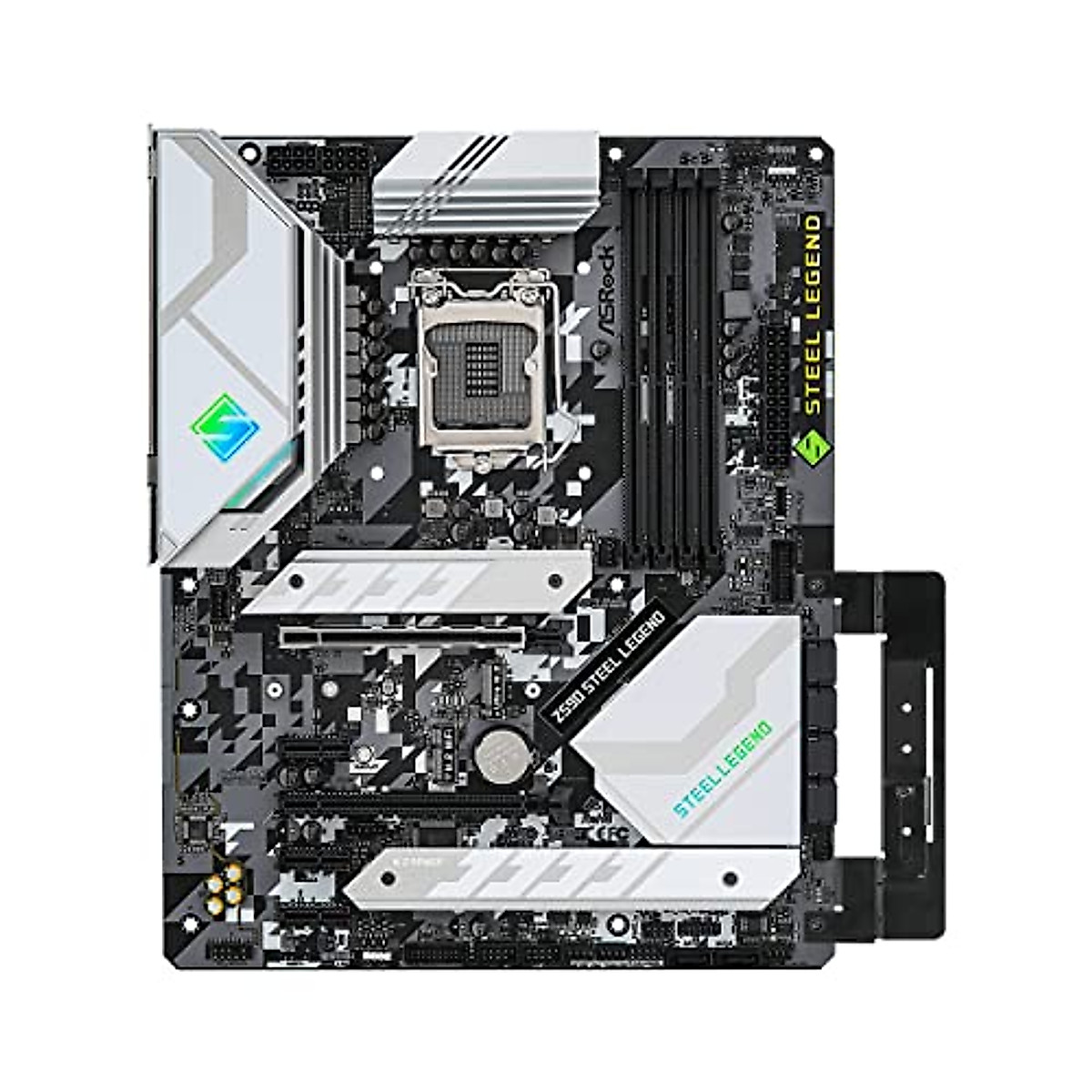ASRock Z590 Steel Legend Compatible with Intel 10th and 11th Generation CPU (LGA1200) Z590 with Chipset