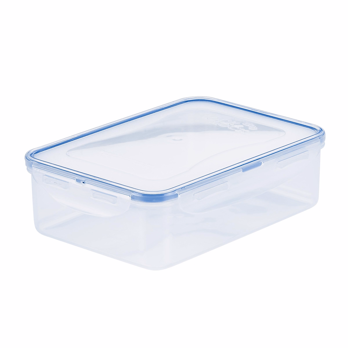 LocknLock Easy Essentials Food Storage lids/Airtight containers, BPA Free, Rectangle-54 oz-for Veggies, Clear