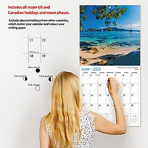 2024 Wall Calendar,Calendar 2024, November 2023 - December 2024, Wall Calendar Sunset, 12" x 24" Opened,Full Page Months Thick & Sturdy Paper for Gift Perfect Calendar Organizing & Planning