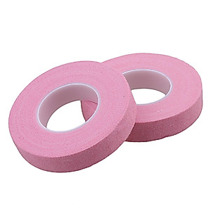 Yibuy Pink Finger Adhesive Tape 5 Meter Length for Strings Instrument Pack of 20