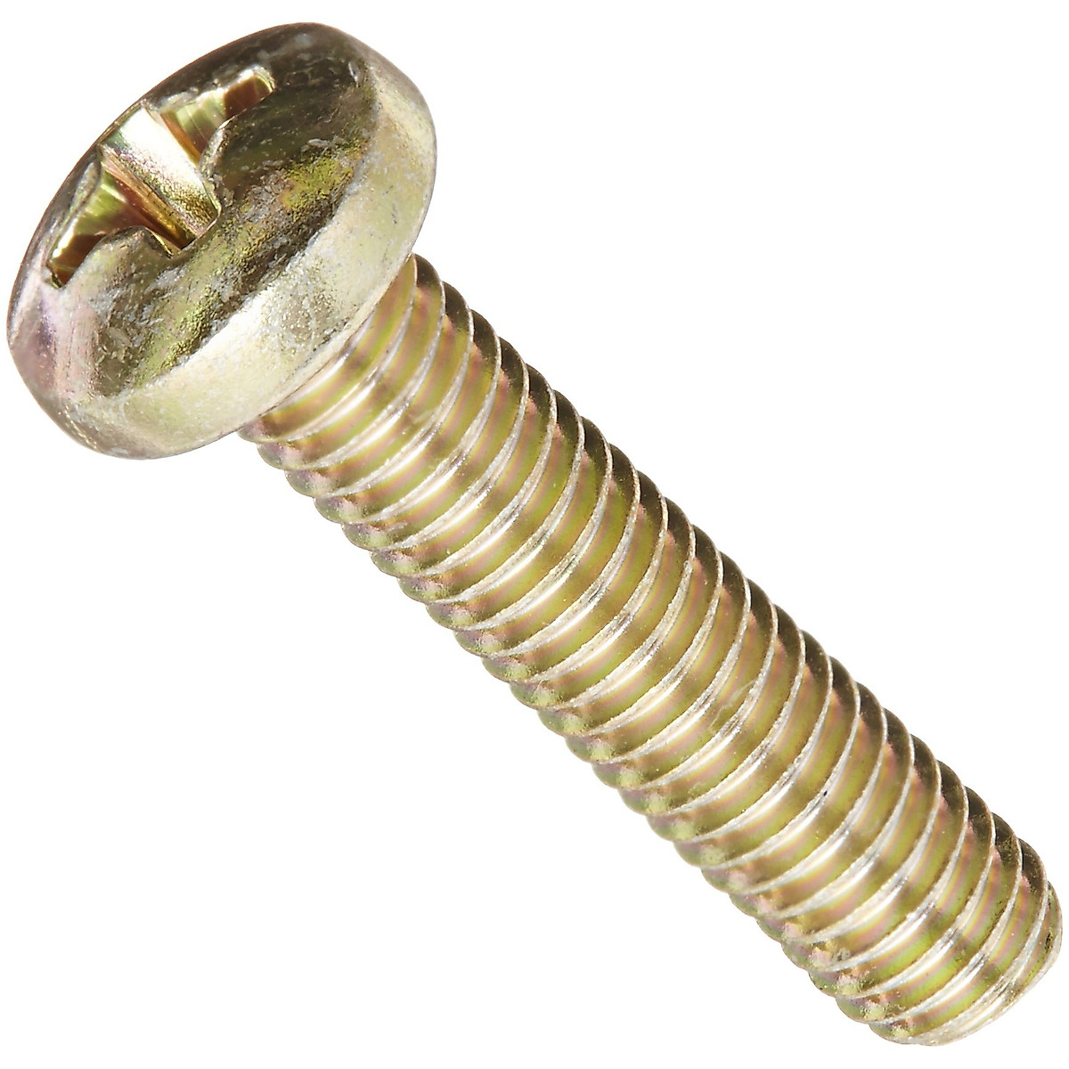 Small Parts MS35207-247 Steel Pan Head Machine Screw, Cadmium Plated, Meets MS-35207, #2 Phillips Drive, #8-36 Thread Size, 3/4" Length, Fully Threaded, USA Made (Pack of 25)