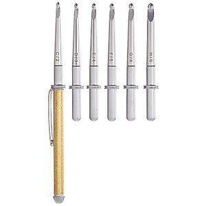 Penn State Industries PKCROCHET Interchangeable Crochet Hook Kit Set Woodturning Project