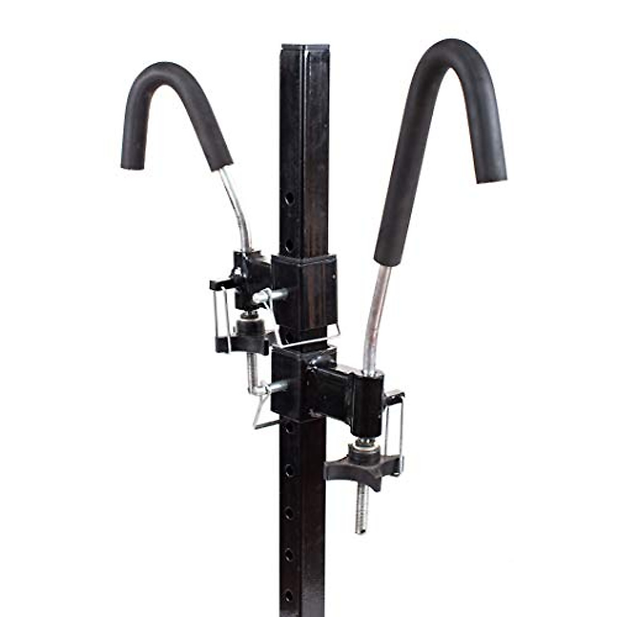 MaxxHaul 50027 Hitch Mount Bike Rack Platform Style 2-Bike Rack for Cars Trucks SUVs Minivans with Hitch Tightener