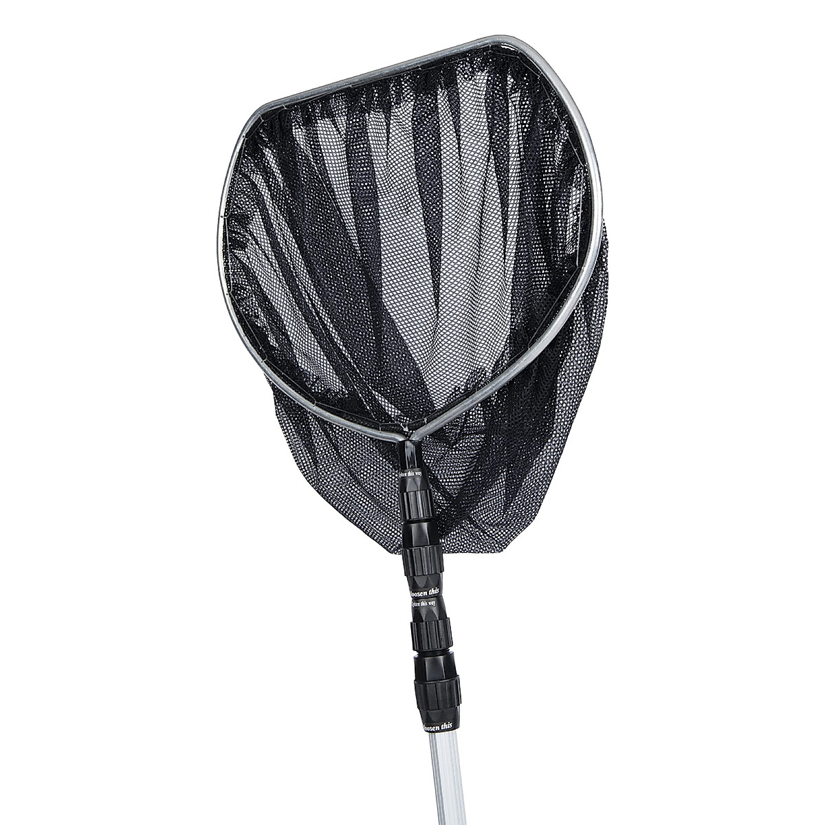 TetraPond Telescoping Pond Net, 14-Inch Diameter Ring,Black/Silver