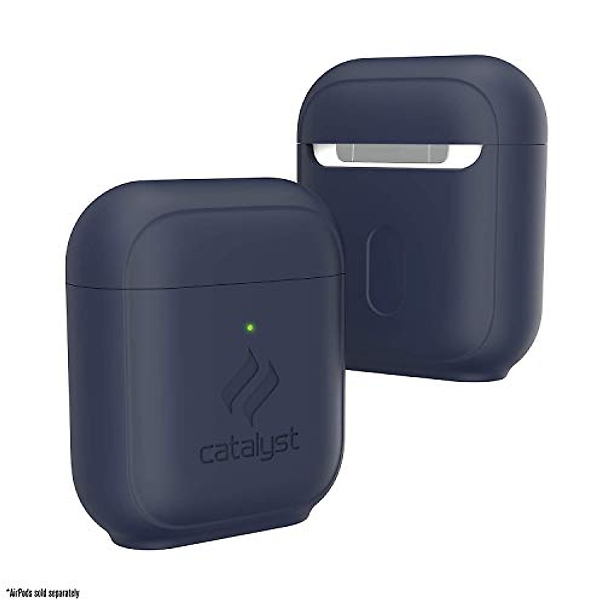 Catalyst Standing Case for AirPods 1 & 2 Premium Silicone AirPods Case, Charging Light Visible, Extra Grippy High Gloss Surface Finish