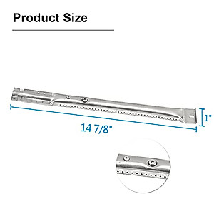 Gas Grill Repair Parts for Charbroil 463411512 463411712 463411911 Kenmore 122.16134 122.16134110 Nexgrill 720-0719BL 720-0773 720-0783 Tera Gear 1010007A, Grill Burners and Heat Plates Replacement
