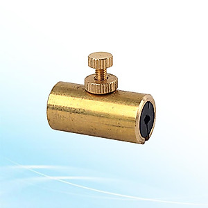 Cello Wolf Tone Metal Wolf Tone Mute Suppressor Tube for Cello Instrument Accessories 12mm (Gold)