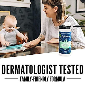 Aunt Fannie's Bundle: Floor Cleaner Vinegar Wash (Eucalyptus) + Vinegar Cleaning Wipes (Eucalyptus)