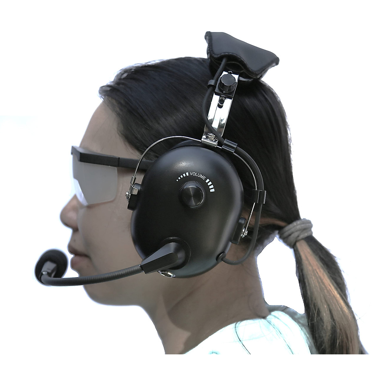 Crystal Pilot IFR View Limiting Device and Bag Tag with Light Gun Signals