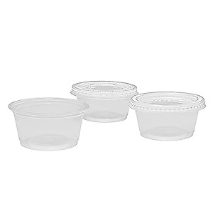 Karat FP-P200-PP 2 oz. PP Portion Cups - Clear (Case of 2500)