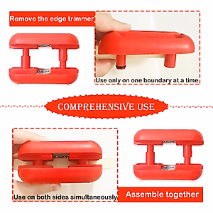 Edge Banding Trimmer Machine, Versatile Manual Edge Trimming Tool for Woodworking, Laminated Veneer, PVC Plywood, and Melamine Boards, Edge Trimming and Deburring Tool for Precision Woodworking
