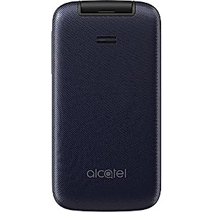 Alcatel Go Flip 4 4056W 4GB (T-Mobile only) Flip Phone - for Senior Easy Use Blue