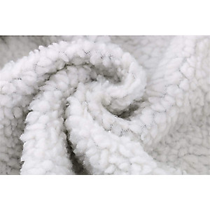 JiangWu Womens Fashion Horn Button Fleece Thicken Coat with Hood Winter Warm Jacket (XX-Large, Light-gray)