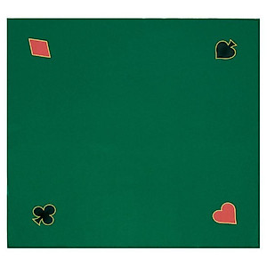 Trademark Games 40x40 Green Playing Felt