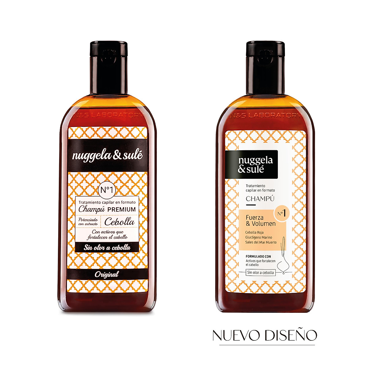 Nuggela & Sulé Premium Nº1 Shampoo with Red Onion Extract. Strengthens and Stimulates Hair Growth. 1 x 250ml