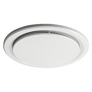 Homewerks 80 CFM Bathroom Exhaust Fan with LED Light and 80 CFM Whisper Quiet Bathroom Exhaust Fan, White