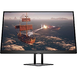 HP New OMEN 27i Monitor - 8AC94AA#ABA - 27" IPS LED QHD FreeSync, G-Sync Compatible Gaming Monitor + HDMI Cable