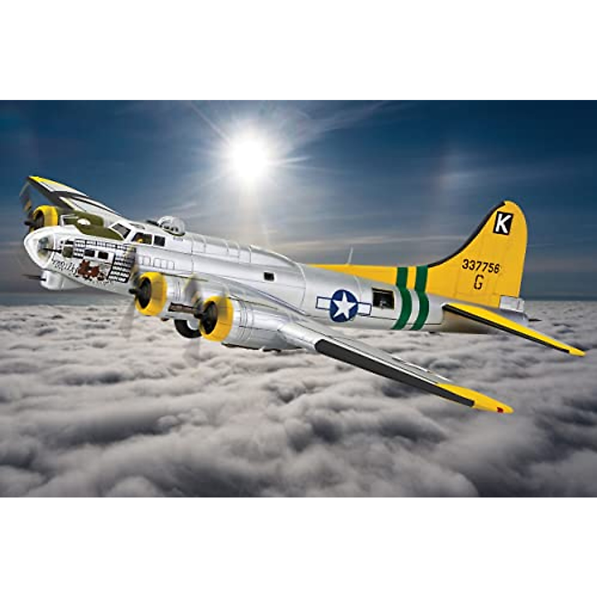 Corgi Diecast Boeing B-17G Flying Fortress 'Milk Wagon' 1:72 WWII US Military Aircraft Display Model AA33321