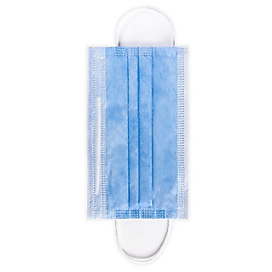 Unique Loom - 3 Ply Earloop Masks, 50 Pcs (1 Pack) Disposable Face Masks